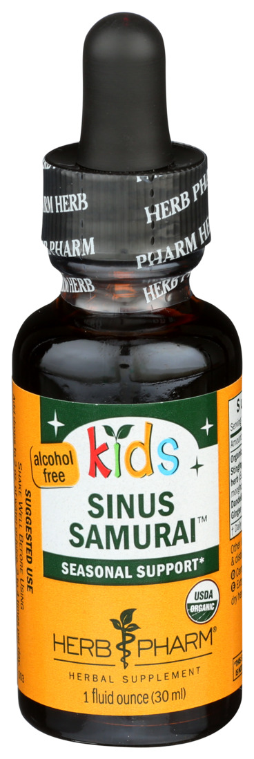 Kids Sinus Samurai Liquid Extract 1 fl oz(30ml) HerbPharm 00090700030636